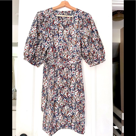 Dresses | Brand New Dress Oil Painting Style With Flowers | Poshmark